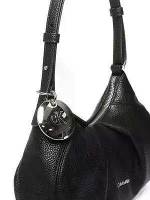 Calvin Klein Pebbled-texture Pleated Shoulder Bag