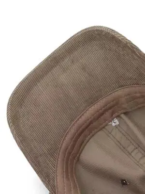 KANGOL Cord Corduroy Logo-embroidered Baseball Cap