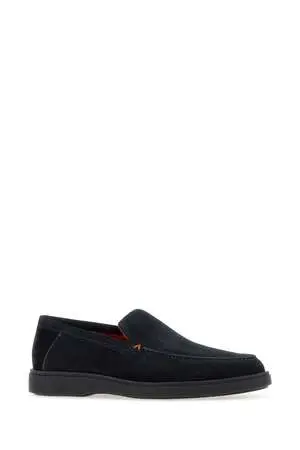 Santoni Suede Loafers