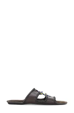 Staud Mara Leather Slide Sandal