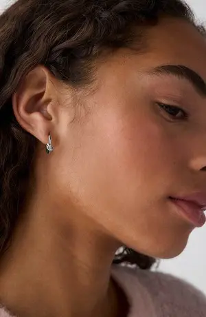 Kate Spade New York Knotted Huggie Hoop Earrings