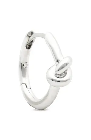 Kate Spade New York Knotted Huggie Hoop Earrings