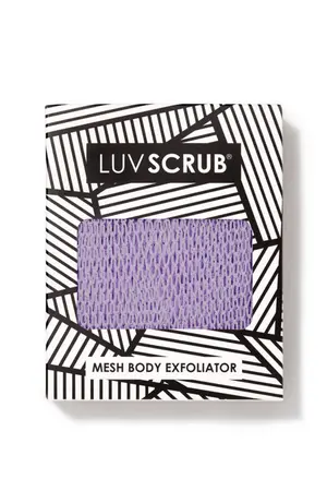LUV SCRUB Mesh Body Exfoliator - Luvender