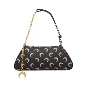MARINE SERRE Canvas Shoulder Bag