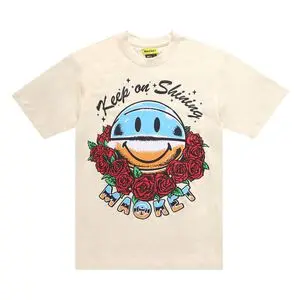 MARKET Smiley Keep On Shining Tee - Cream