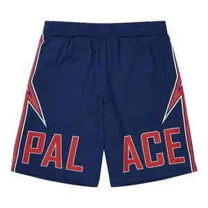 PALACE Lightning Basketball Short 'navy/red - Blue