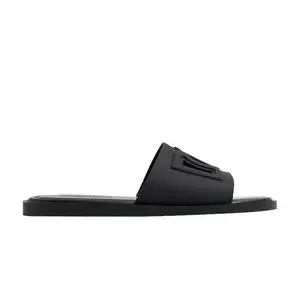 Dolce & Gabbana Dg Logo Slide - Black