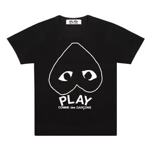 Play Comme Des Garcon T-shirt - Black
