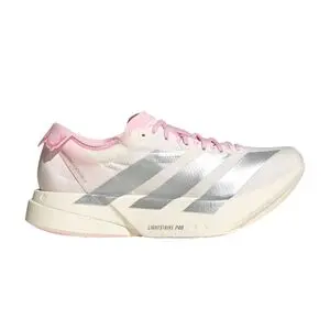 Adidas Wmns Adizero Adios Pro 4 'core White Silver Metallic Clear - Pink