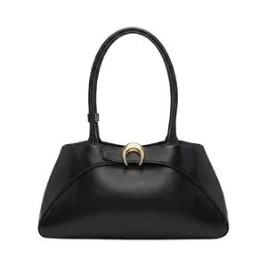 MARINE SERRE Aurora Shoulder Bag - Black