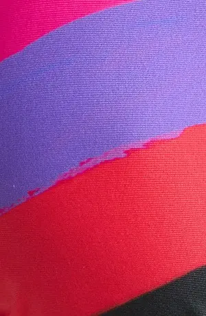 JADED LONDON Freda Stripe Triangle Bikini Top