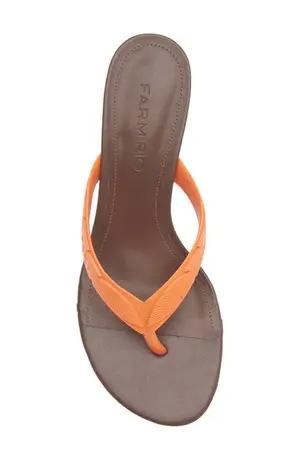 Farm Rio Rob Kitten Heel Sandal