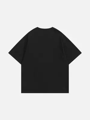 AELFRIC EDEN Boxy Metal Button Tee