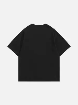 AELFRIC EDEN Boxy Metal Button Tee