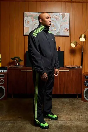 SAINT PERRY Otis Track Jacket And Pants Set - Green