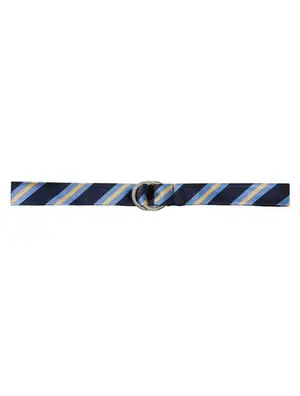 Robert Talbott Buckley Signature Repp Ribbon Belt
