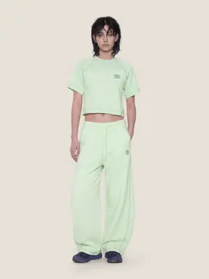 AELFRIC EDEN Cloud Cropped Sweat Set - Green