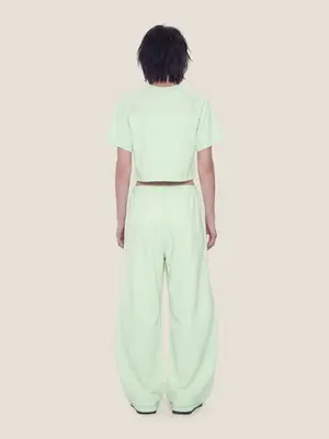 AELFRIC EDEN Cloud Cropped Sweat Set - Green