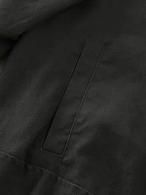 AELFRIC EDEN Boxy Fireman Clasp Jacket - Black