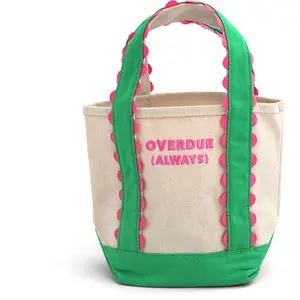 JOLLITY & CO Canvas Mini Tote - Overdue Always