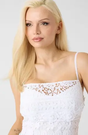 Guess Natasha Lace Mini Dress