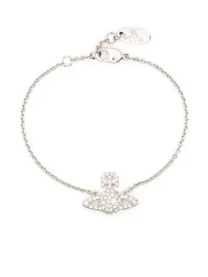 VIVIENNE WESTWOOD Orb Charm Bracelet In Brass - Metallic