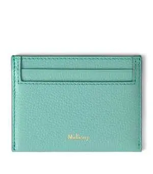 Mulberry Leather Continental Card Holder - Blue