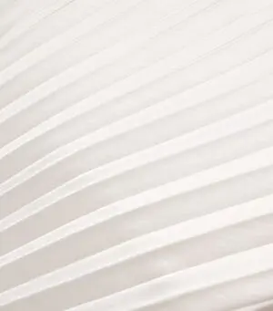 Sandro Pleated Maxi Dress With Plunge Neckline