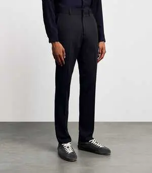 Sandro Virgin Wool Straight Trousers