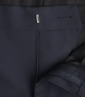 Sandro Virgin Wool Straight Trousers