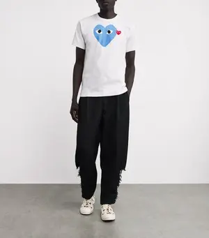 Play Comme Des Garcon Heart Logo T-shirt