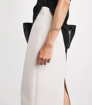 Roland Mouret Crepe Midi Pencil Skirt