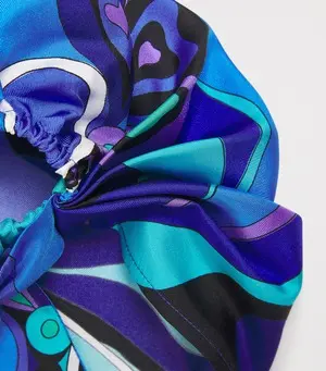 Emilio Pucci Silk Orchidee Bandana