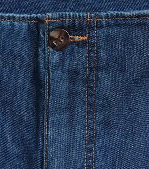 Veronica Beard Digby High-rise Wide-leg Jeans