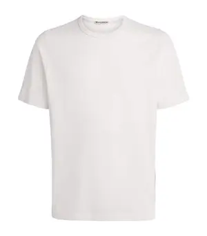 JW Anderson Cotton Embroidered Anchor T-shirt - White