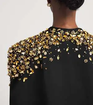 Jenny Packham Embellished Alona Cape