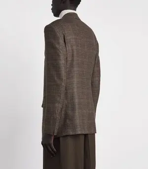 TOM FORD Wool-blend Houndstooth Shelton Blazer