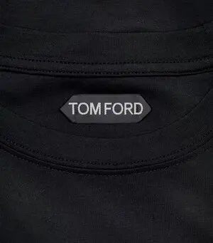 TOM FORD Lyocell-cotton Long-sleeve T-shirt