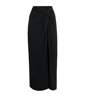 ME+EM Jersey Knot Maxi Skirt