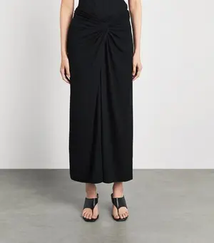 ME+EM Jersey Knot Maxi Skirt