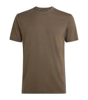 TOM FORD Lyocell-cotton T-shirt