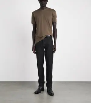 TOM FORD Lyocell-cotton T-shirt