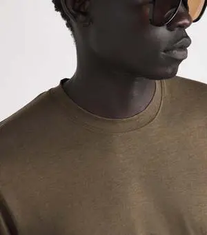 TOM FORD Lyocell-cotton T-shirt