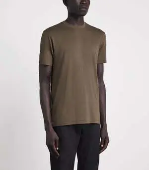TOM FORD Lyocell-cotton T-shirt