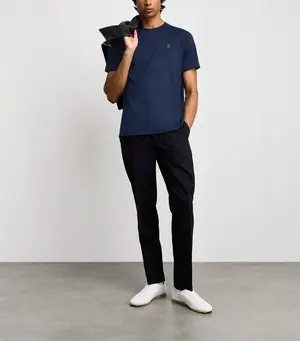 Sandro Cotton Logo-patch T-shirt