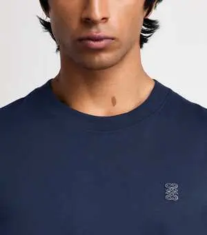 Sandro Cotton Logo-patch T-shirt