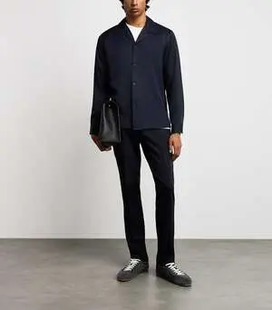 Sandro Notched-collar Shirt
