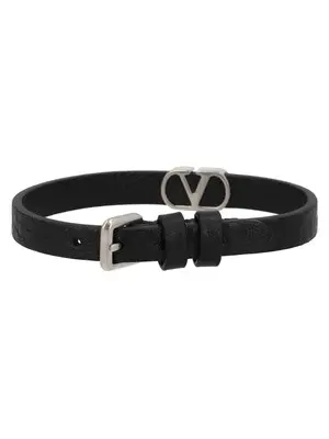 Valentino Garavani Bracciale "vlogo Signature" In Pelle