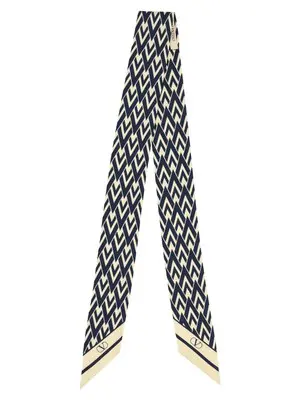 Valentino Garavani Toute La V" Silk Bandeau