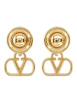 Valentino Garavani Orecchini "vlogo Signature" Con Strass